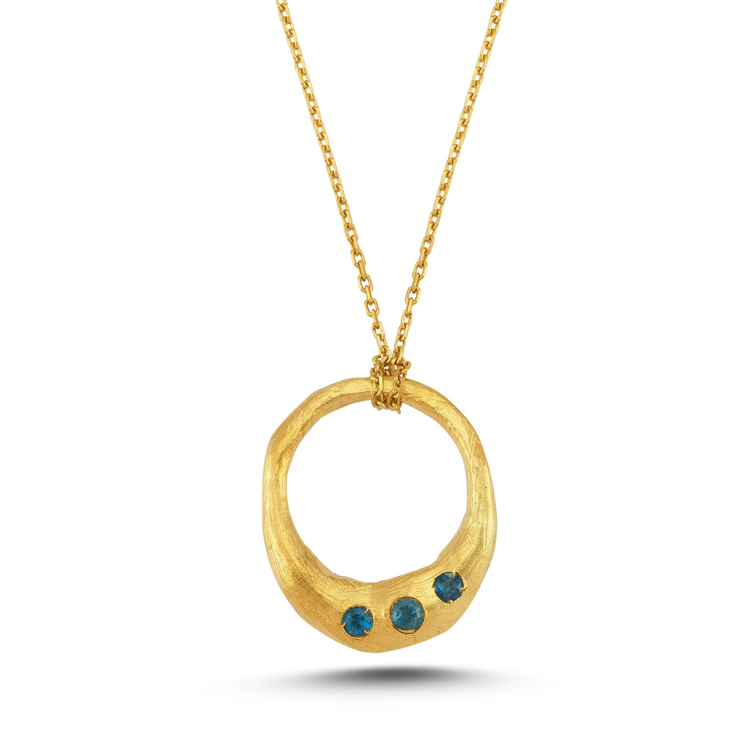 Circular Gate Necklace exclusive at Astartelux Jewelry Sustainable Jewelry